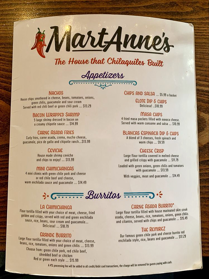 "The House that Chilaquiles Built" isn't just clever marketing&mdash;it's truth in advertising. This menu is a roadmap to happiness.