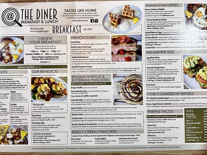 Menu indecision has never been so delightful &ndash; from Benedicts to cereal pancakes, this breakfast roadmap promises adventure for your taste buds.