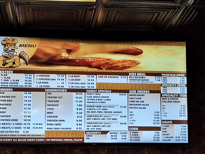 When a menu board makes your mouth water before you've even ordered, you know you're in the right place.