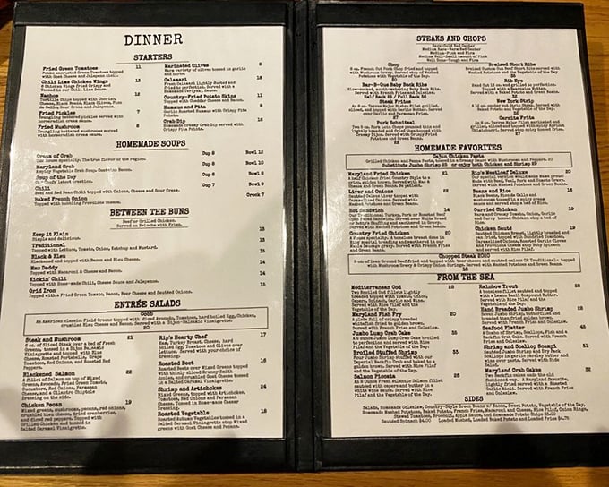 A menu that doesn't need smartphone-assisted translation &ndash; just honest food descriptions that make your stomach growl loud enough to startle nearby diners.