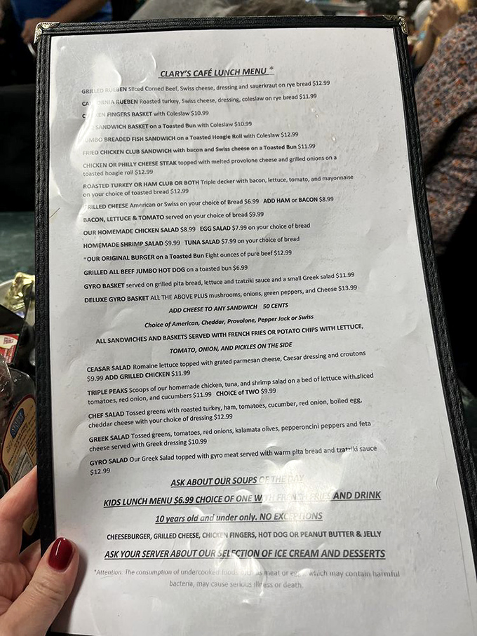 A menu that reads like a love letter to comfort food. The hardest relationship decision you'll make today is choosing just one dish