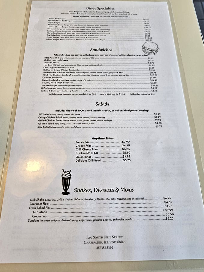 A menu that doesn't need fancy fonts or pretentious descriptions&mdash;just honest food that's been perfecting hangovers and starting days right for generations.