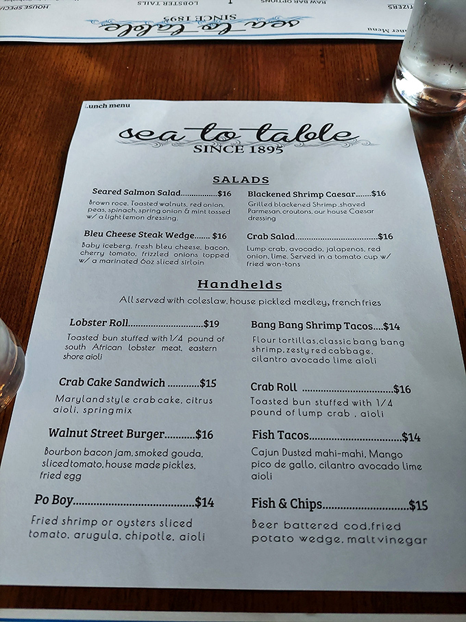 "Sea to Table Since 1895" isn't just a catchy slogan&mdash;it's the philosophy behind every dish on Youell's thoughtfully crafted menu.