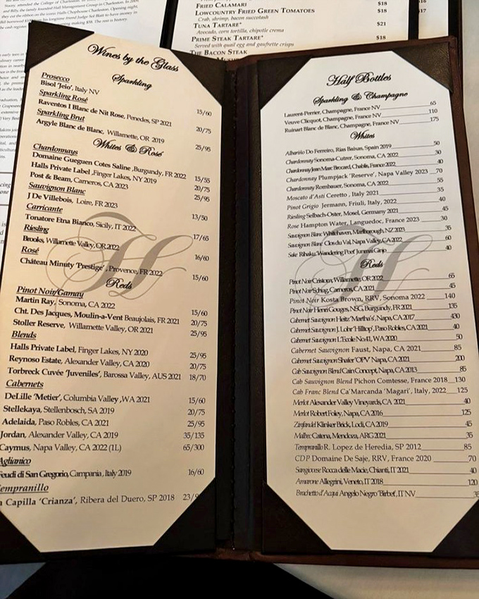 A wine list that requires both reading glasses and willpower &ndash; choosing just one bottle might be the hardest part of your evening. 