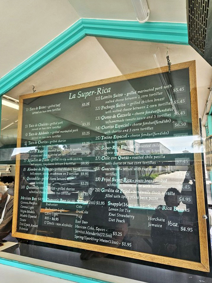 That handwritten menu board holds decades of perfected recipes - each dish a love letter to tradition. 