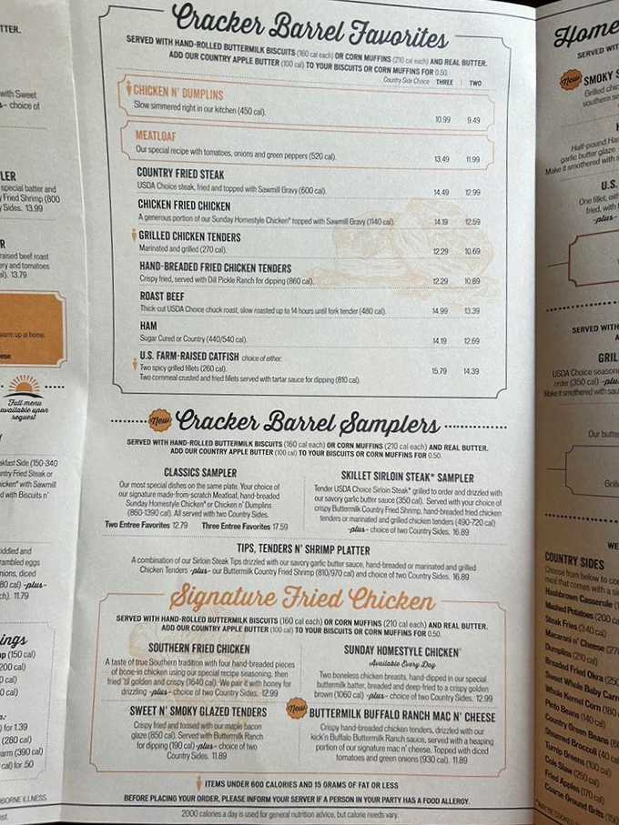 The menu reads like a love letter to comfort food classics. Decision paralysis has never been so delicious.