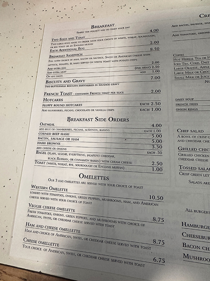 Simple menus often hide the most extraordinary treasures - just ask any seasoned breakfast adventurer.