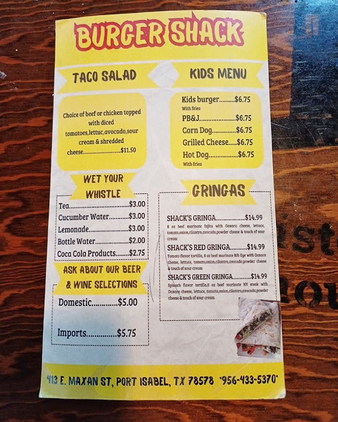 The menu tells you everything you need to know&mdash;this place takes burgers seriously but itself? Not so much.