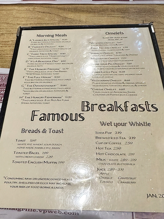 The breakfast menu reads like poetry to hungry souls &ndash; "It's A Beautiful Day" isn't just optimism, it's what happens when buttermilk pancakes enter your life.