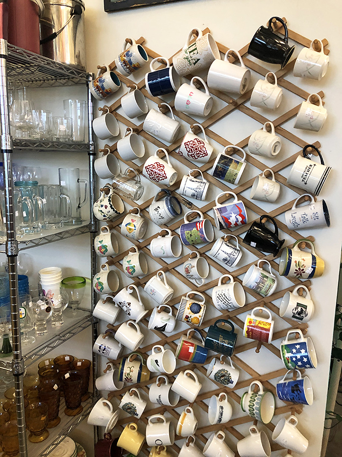 The mug wall alone is worth the visit&mdash;each ceramic vessel tells a story of vacations taken, companies worked for, and inspirational quotes someone once needed.