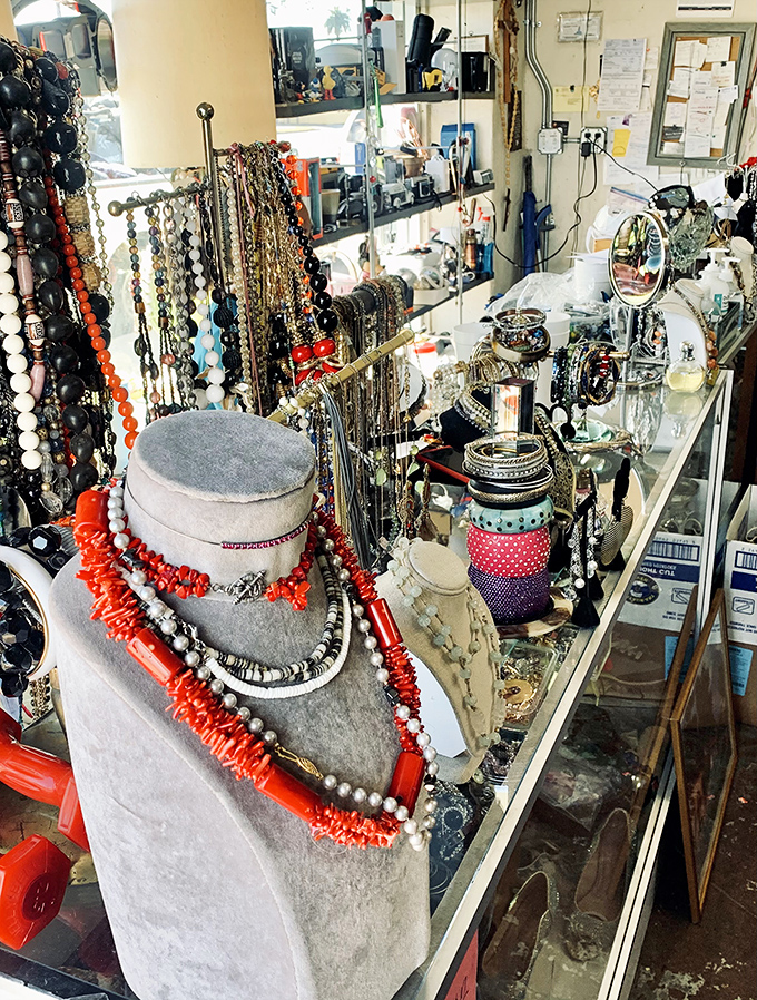 Coral beads, pearls, and vintage statement pieces await new lives&mdash;jewelry that tells stories spanning decades of fashion history.