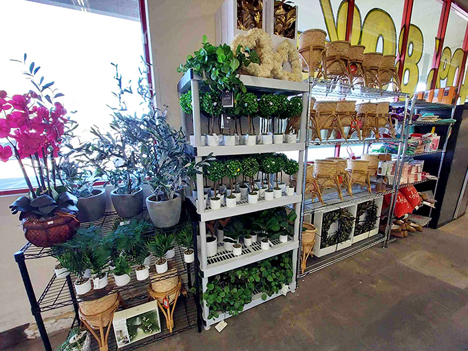 Who needs expensive home d&eacute;cor when artificial plants offer eternal greenery without the commitment of actual gardening?