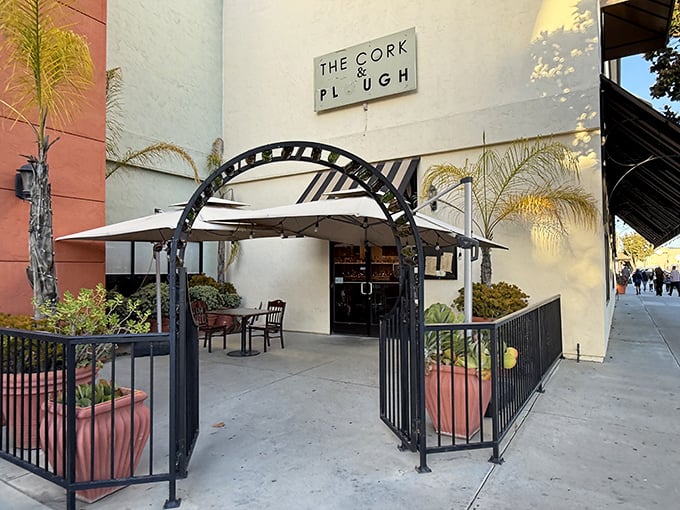 The Cork & Plough offers a stylish respite for weary antiquers, where farm-to-table cuisine meets Salinas Valley wines in a beautifully renovated historic building.