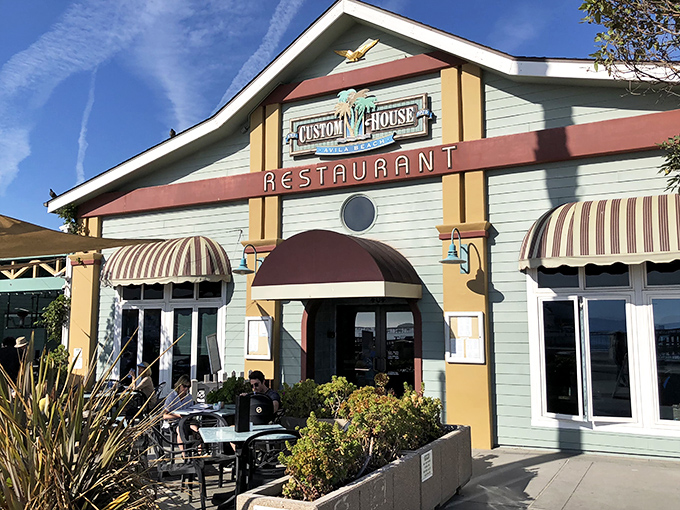 The Custom House Restaurant serves up ocean views with a side of coastal cuisine. The kind of place where calories don't count because you're on vacation.