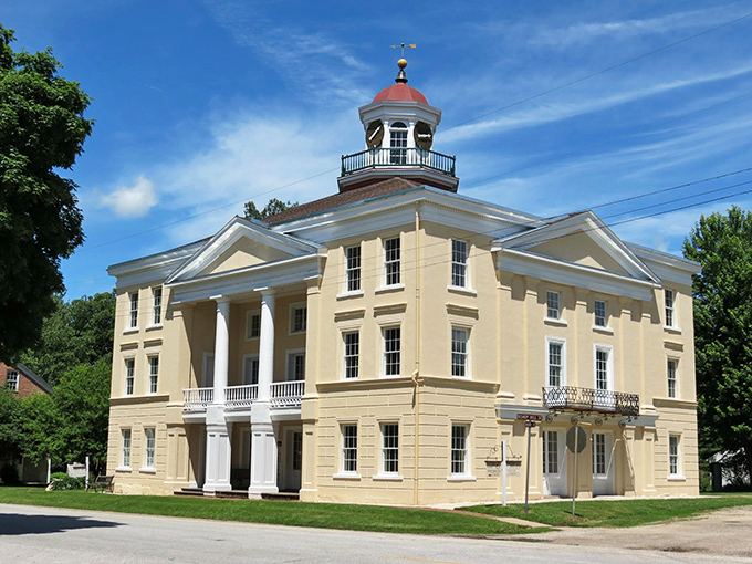 Bishop Hill's main street might be small, but it packs more charm per square foot than most big cities!