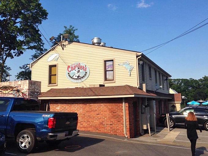 Cantler's doesn't need fancy signage when locals know the way by heart. This yellow crab shack is Annapolis's answer to seafood prayers.