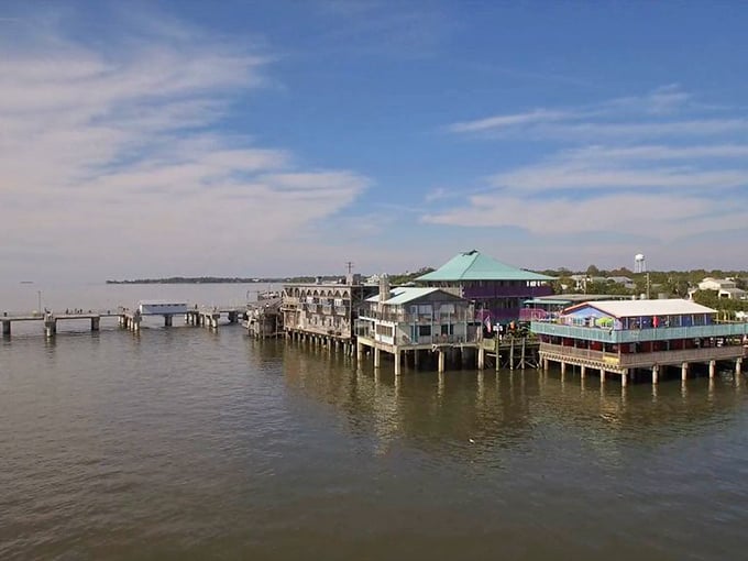 Waterfront buildings on stilts tell stories of old Florida &ndash; part fishing village, part artist colony, all charm.