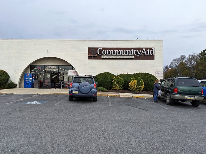 CommunityAid's distinctive storefront stands ready to transform your home decor budget into a decorator's dream come true.