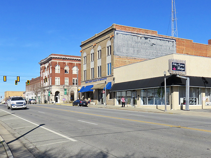 Cordele's downtown vista offers a glimpse into Georgia's past, where historic buildings frame streets that have witnessed generations of southern life.