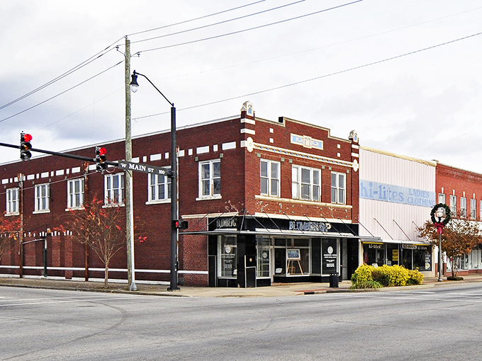"Blumberg's corner has probably seen more town gossip than a beauty parlor on Saturday. That brick building has stories in every mortar line."