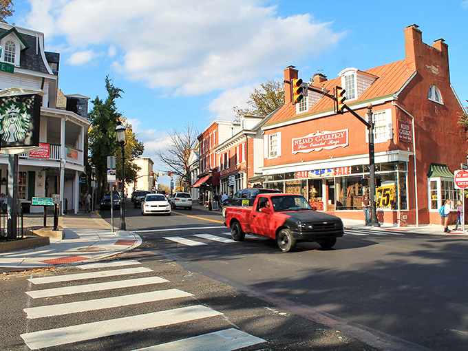 Doylestown's vibrant main street could make even a minimalist want to window shop all afternoon.