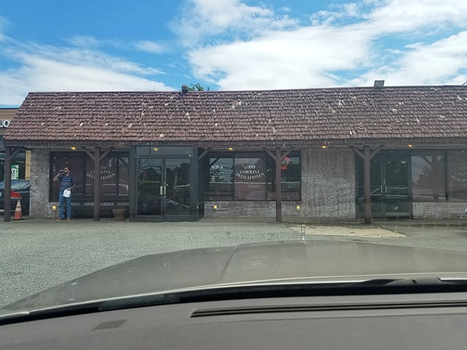 First Carolina Delicatessen keeps it simple on the outside—because they're saving all the complexity for what goes between the bread.