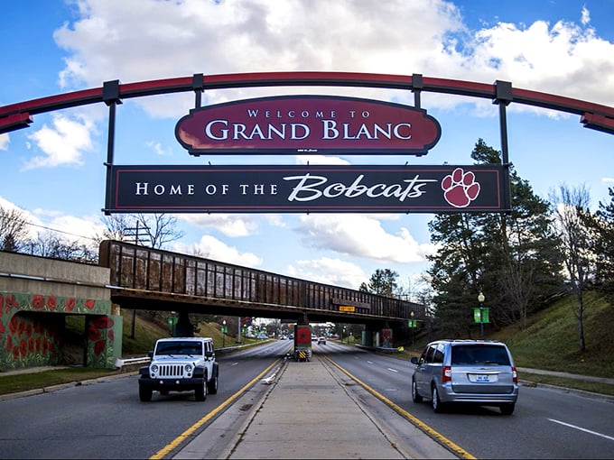 Grand Blanc's downtown exudes small-town charm with brick buildings and local businesses that welcome newcomers like old friends.