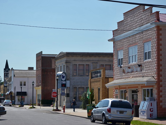 Harrington's main street feels like stepping into a Norman Rockwell painting with modern conveniences. 