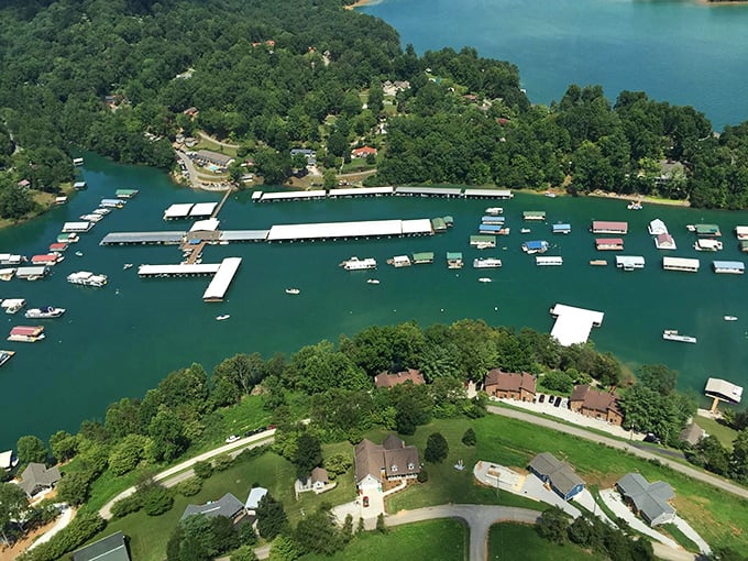 LaFollette's riverfront invites you to slow down and watch the water flow, much like time does in retirement.
