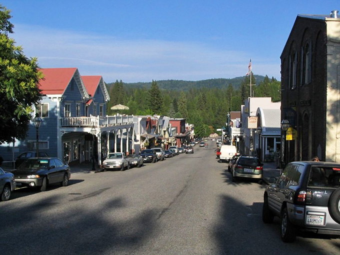 Nevada City: The Gold Rush froze in time right here. This preserved main street offers more character in one block than most modern towns have altogether.