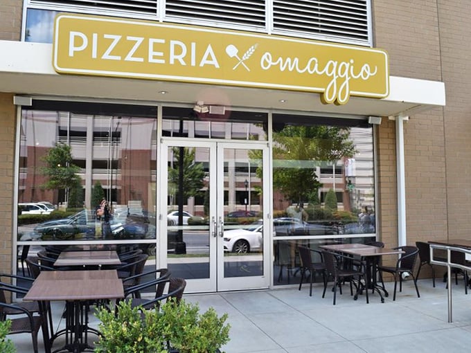 Modern elegance meets timeless pizza tradition in this sleek Charlotte spot that knows how to impress. 