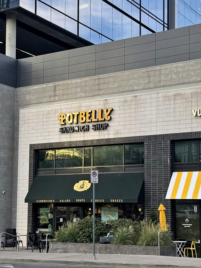 Potbelly's clean, modern storefront hides sandwich greatness that would make even the pickiest eater do a happy dance in their seat.