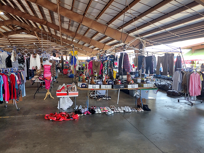 Under canvas canopies, vendors display their wares like museum curators, each item with its own story waiting to be discovered.