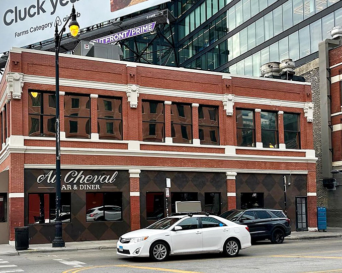 Where burger dreams come true in a setting that somehow makes you feel both sophisticated and delightfully naughty.