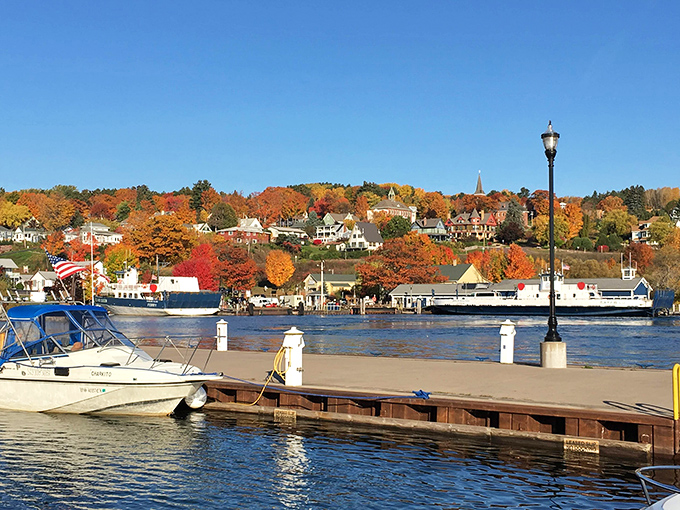 Where Bayfield meets Lake Superior, proving that Wisconsin can do dramatic coastlines with the best of them.