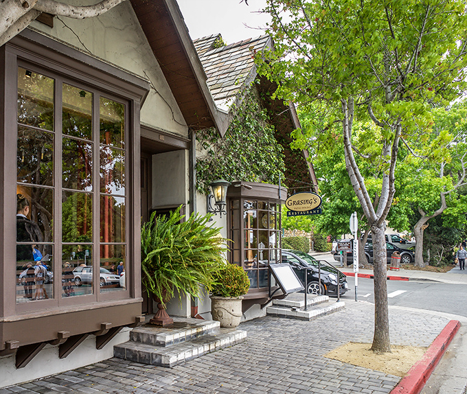 Storybook charm oozes from every corner in Carmel. Even the storefronts look like they belong in a Hans Christian Andersen tale.