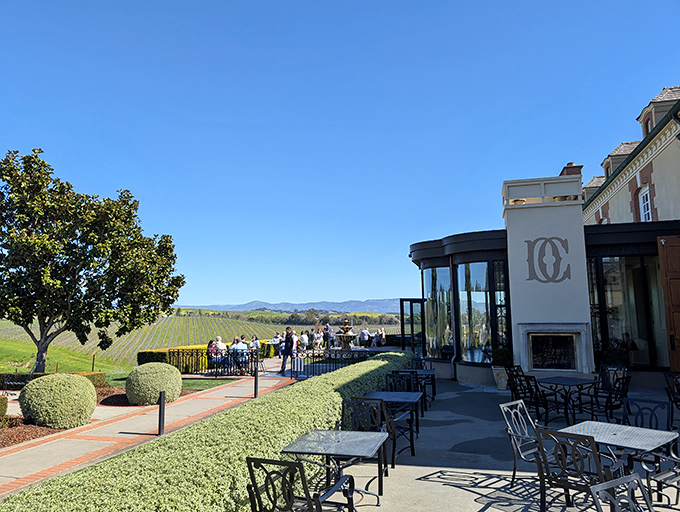 Garden paradise alert! These blooms are the opening act, but the sparkling wine is definitely the headliner.
