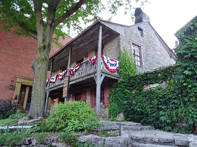 Step back in time at this historic building in Galena. When architecture had personality and windows had actual character!