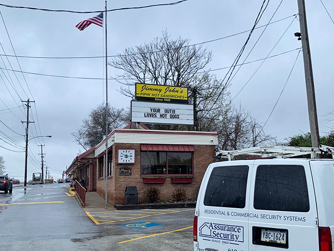 When an American flag flies proudly above a hot dog joint, you know you're about to experience the most patriotic meal of your life.
