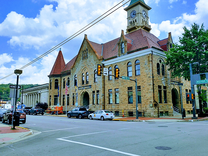 Brick buildings frame Johnstown's streets, offering affordable charm in every direction. A place where your retirement dollars stretch like saltwater taffy.