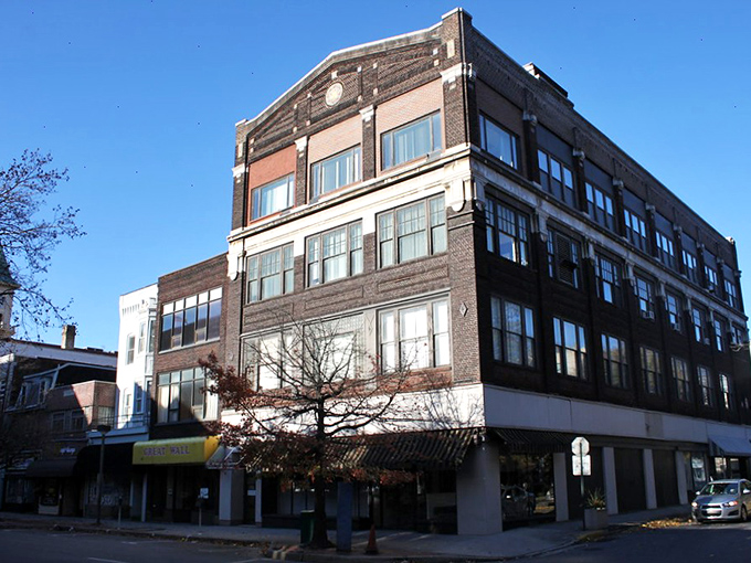 Sunlight bathes Johnstown's downtown, where retirees discover charming shops and restaurants that respect both tradition and limited budgets.