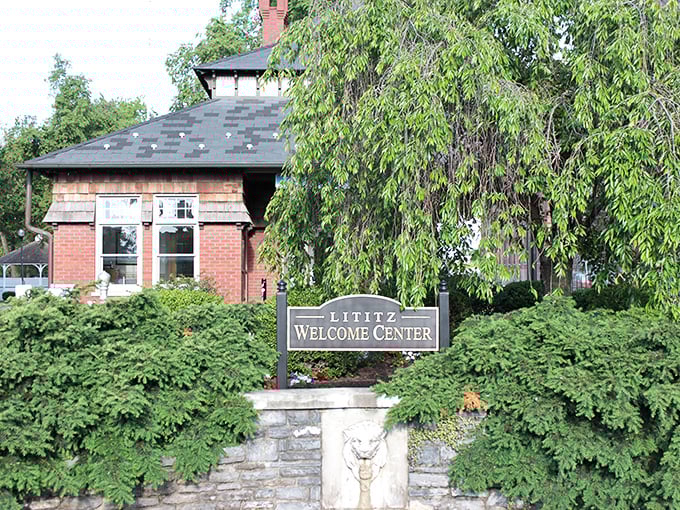 Lititz's welcome center invites you into a town that wears its "America's Coolest Small Town" title with well-deserved pride.