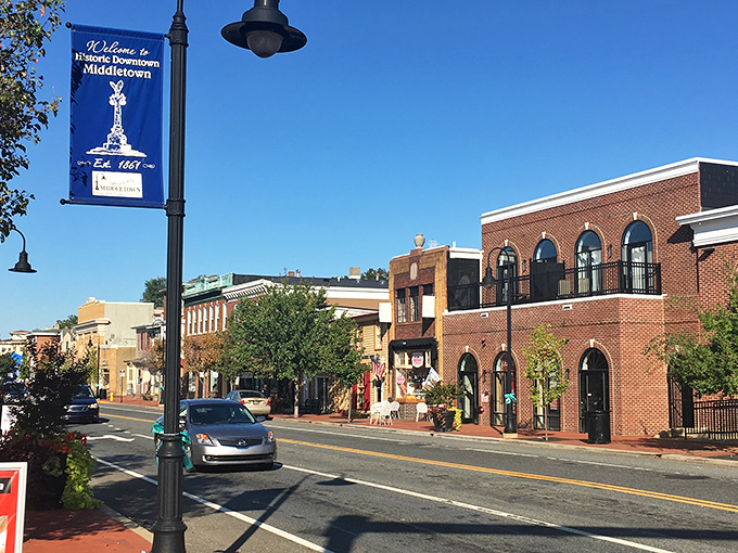 These tree-shaded sidewalks make every errand feel like a pleasant neighborhood walk with friends.