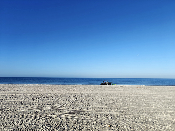 At Pass-a-Grille Beach, the sand stretches wider than a politician's promises, but delivers far more satisfaction.