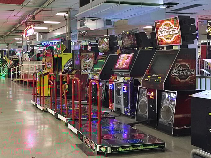 Nostalgia on full display! These arcade games have witnessed countless quarters and the evolution of gaming from pixelated spaceships to dance revolution.