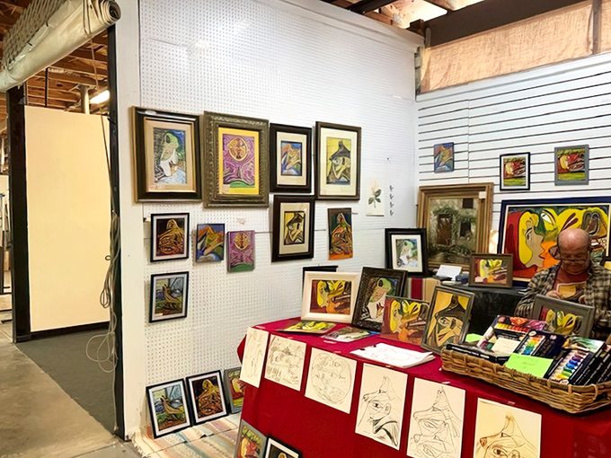 Art that speaks to the soul and the wallet. Local creativity flourishes in this corner where every frame tells a Florida story.