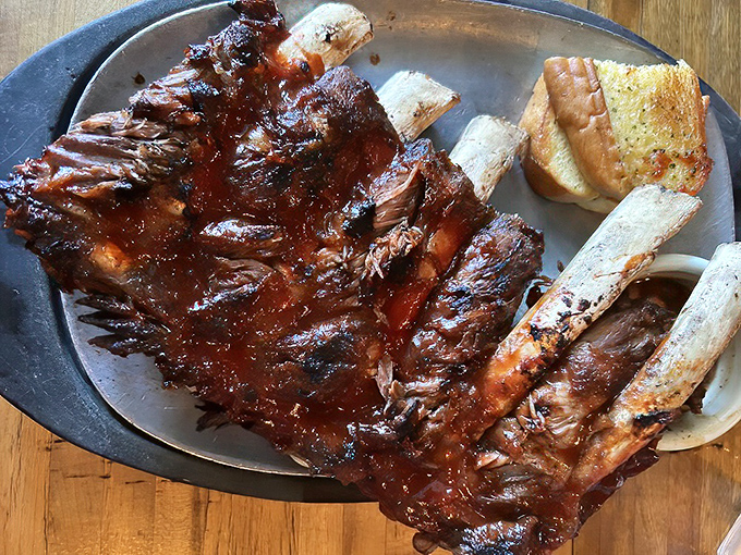 These BBQ ribs aren't just falling off the bone&mdash;they're practically jumping into your mouth, glistening with a sauce worth bottling and hoarding.