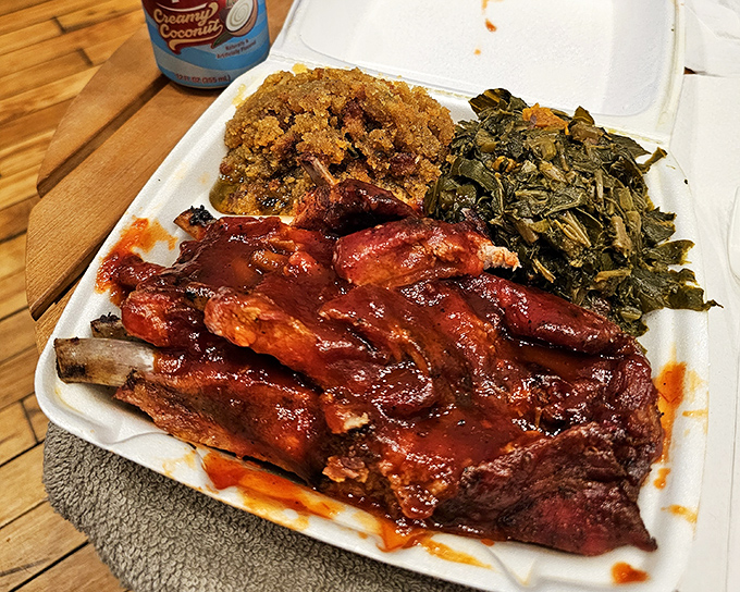 These ribs don't just fall off the bone&mdash;they practically leap into your mouth. The sauce-to-meat ratio? Nothing short of mathematical perfection.