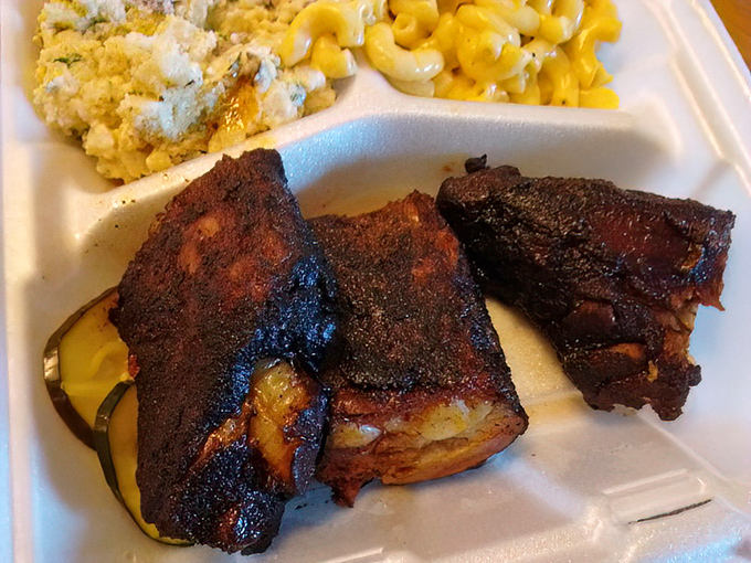 These ribs don't just fall off the bone&mdash;they practically leap with joy, bringing along that perfect smoke ring as evidence of low-and-slow dedication.