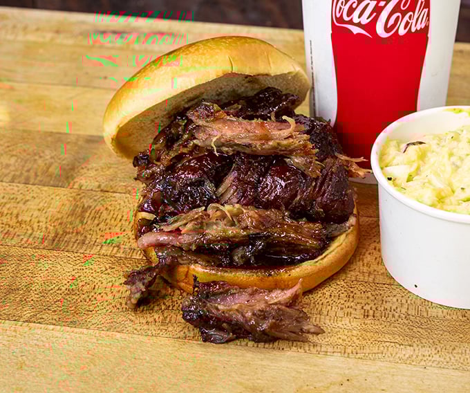 Meet the sandwich that launches a thousand road trips. The bark-to-meat ratio here is what mathematicians call "the golden ratio of deliciousness."